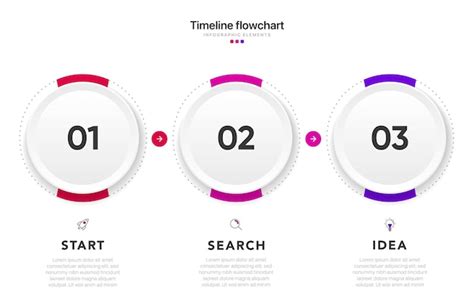 Premium Vector Timeline 3 4 5 6 7 Options Infographic For