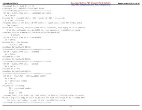 Interrupnpdf Firmware Encoding Index