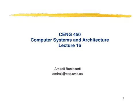 Ppt Ceng Computer Systems And Architecture Lecture Powerpoint