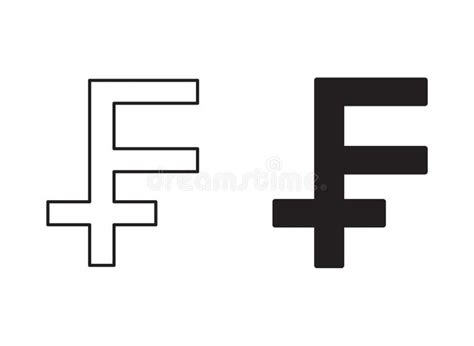 Swiss Franc Symbol Stock Illustrations 1159 Swiss Franc Symbol Stock