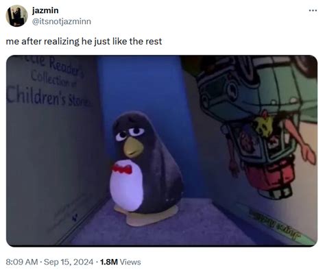 Sad Penguin Meme From Toy Story 2 A Timeless Reaction Pic