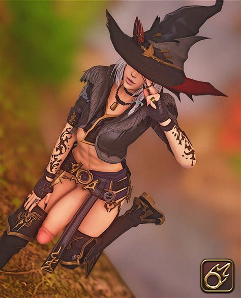 Rule 34 3d Accessory Big Penis Black Clothing Black Mage Eyes Covered Final Fantasy Final