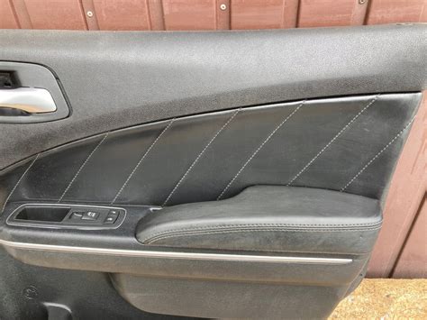 DODGE CHARGER BOCZEK TAPICERKA DRZWI PRZÓD SKÓRA 12628817867