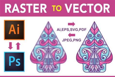 Convert Raster Logo Image In Vector File High Resolution Ai Png
