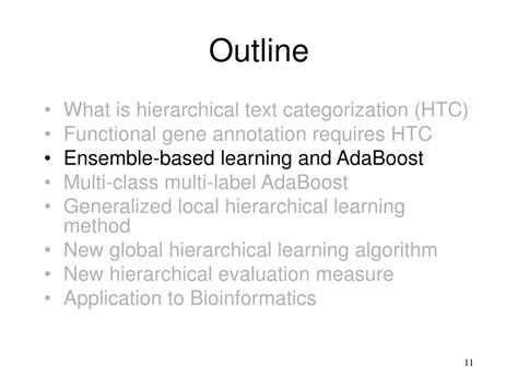 Ppt Hierarchical Text Categorization And Its Application To Bioinformatics Powerpoint