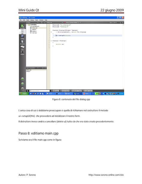 Qt Lezione1 Creare Una Dialog Window Con Qt Creator In 10 Semplici Passi Pdf Computer