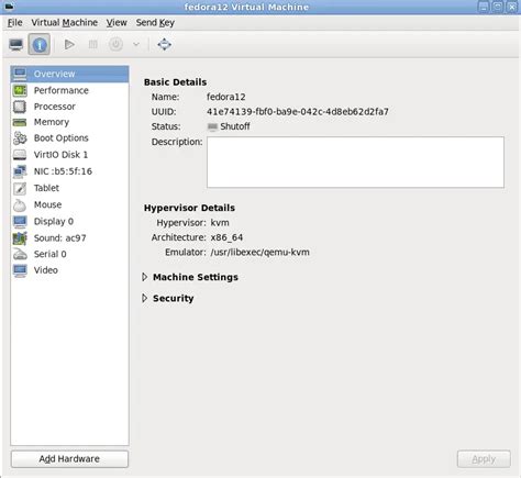 RHEL 6 Virtualization 12 2 Adding A PCI Device With Virt Manager