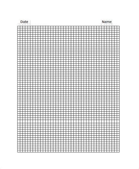 Excel Template Graph Paper