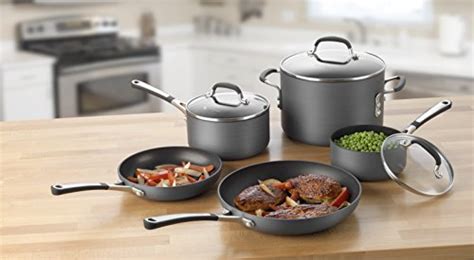 Calphalon Simply Calphalon Hard Anodized Nonstick 8 Piece Cookware Set