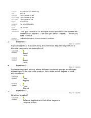 HSA 305 Week 8 Quiz Docx Course Test Started Submitted Due Date