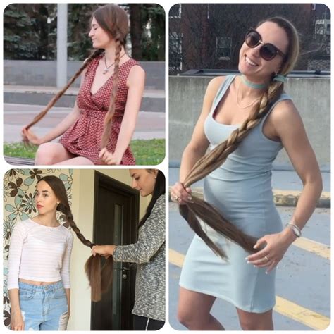 Video Brushing Her Extremely Long Rapunzel Hair