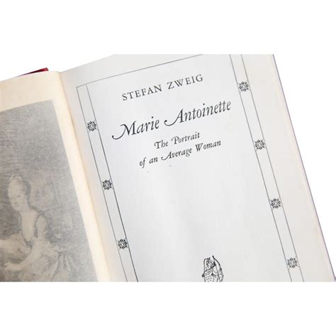 Stefan Zweig Vintage Marie Antoinette The Portrait Of An Average Woman