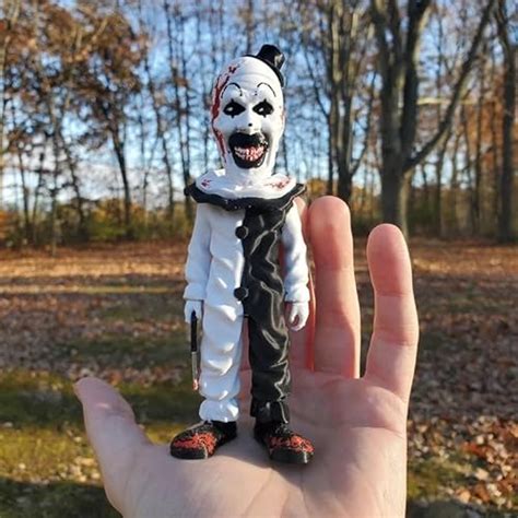 Shyhand Art ピエロ 恐ろしい像 ピエロ ホラー 映画 フィギュア 怖いキラー ピエロ バスト 彫刻 不気味なホラー 装飾