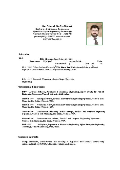 Professional Electronics Engineer Resume Pdfsimpli