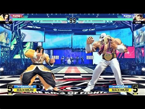 Gato Vs Antonov Hardest Ai Kof Xv Youtube