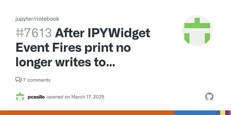After Ipywidget Event Fires Print No Longer Writes To Sysstdout