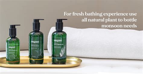 Natural Skin And Hair Care Products August Bioscience