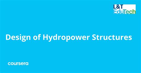 Design Of Hydropower Structures Coursera
