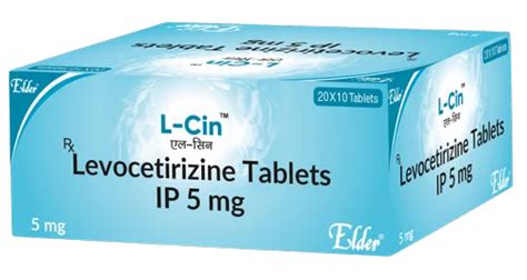 L Cin Levocetirizine 5 Mg Tablet At ₹ 72strip India Sas Nagar Id