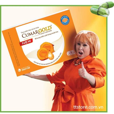 Mẫu mới CUMARGOLD New Nano curcumin Nano nghệ Đau dạ dày