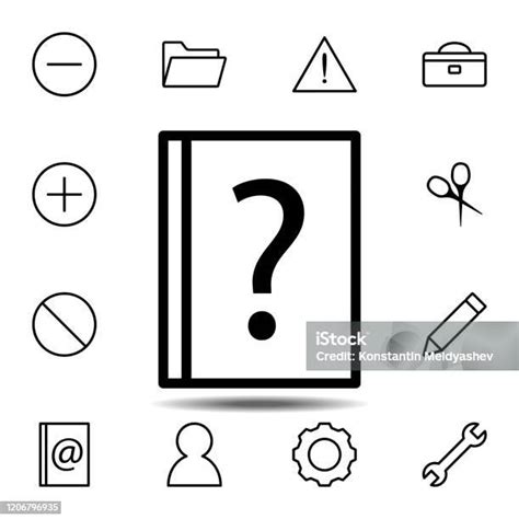 常見問題書説明圖示為 Ui 和 Ux網站或移動應用程式設定的 Web 圖示的簡單細線概圖向量元素向量圖形及更多器材圖片 Istock
