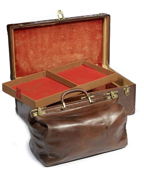 Bonhams Cars A Louis Vuitton Shoe Trunk Circa 1910 And A Moynat