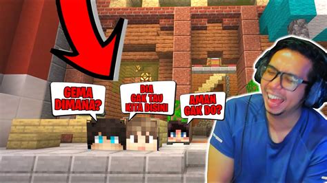 Main Petak Umpet Minecraft Terkocak Bareng Stresmen Odokentang Dan