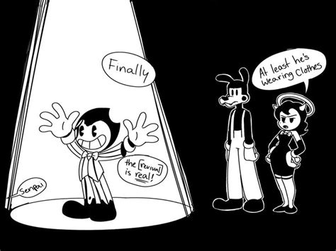 Pin By Baudrey Is The Best💚🖤 On Bendy And The Imdr 🖊🖤 Bendy And The