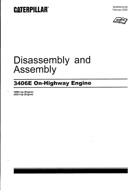 Caterpillar E On Highway Engine Disassembly And Assembly By Angieellisonn Issuu