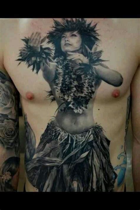 Hawaiian Body Art Hawaiian Goddess Tattoo Hula Dancer Tattoo Polynesian