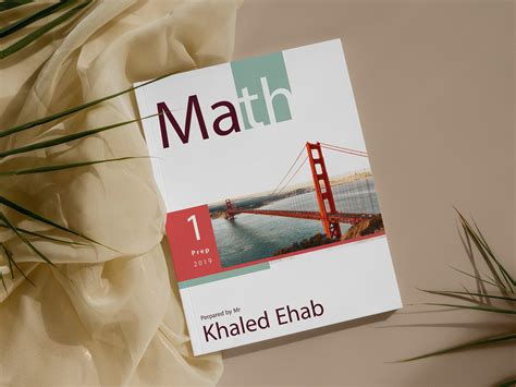 Math Book Cover Behance
