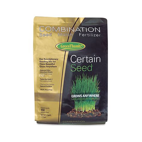 Barenbrug 11111 Certain Seed Grass Seed Fertilizer And Mulch In One