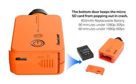 Amazon RunCam FPV Camera P Fps Ultra HD Mini WiFi Sports Action Video Camera
