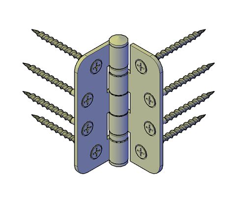 Gate Hinges Cad Block At Morris Rios Blog