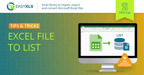 Easyxls On Linkedin How To Import Data From Excel To List In Vbscript