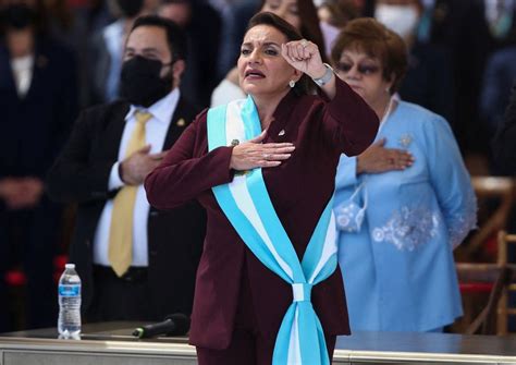 Xiomara Castro Asumió Como Presidenta De Honduras Y Prometió “luz