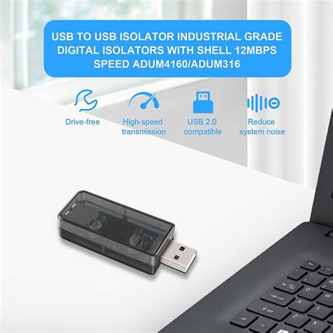 Usb To Usb Isolator Industrial Grade Digital Isolators With Shell