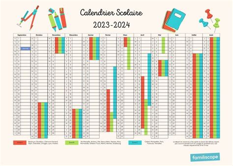 Calendrier 2024 Scolaire à Imprimer Fiona Jessica