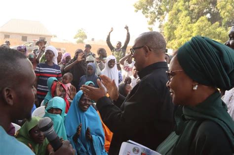 Peter Obi Visits Idp Camp In Abuja On New Years Day Photos Daily