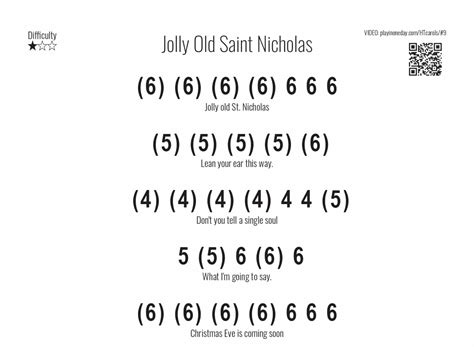 Jolly Old Saint Nicholas How To Play The Harmonica Learn To Play In