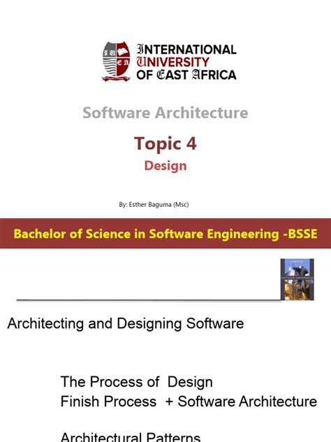 Sarc Topic 4 Design Pdf Conceptual Model Operating System