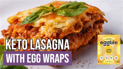 Easy Keto Lasagna With Egg Wraps Great Tasting Low Carb Recipe Youtube