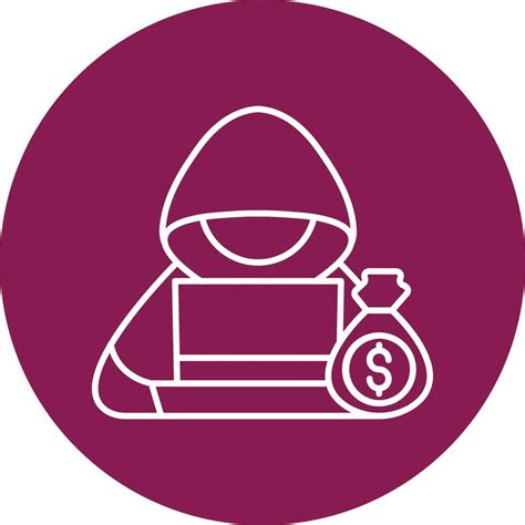 Fraud Line Circle Icon Design 45949248 Vector Art At Vecteezy