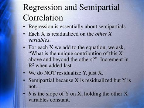Ppt Partial And Semipartial Correlation Powerpoint Presentation Free Download Id240795