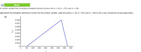Ebook A Random Variable Has A Triangular Probability Chegg