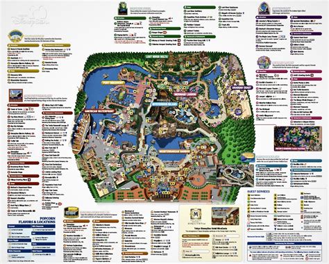 Disneysea Map Get All The Benefit From Tokyo Disney Resort App