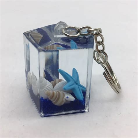 Wholesale Custom Floating Keychain With 3d Floater