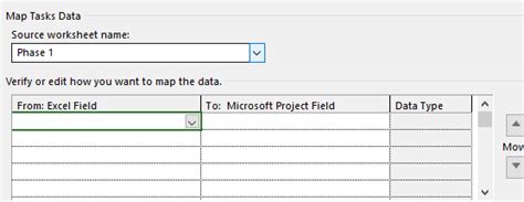 Importing Excel Workbook Data Into Ms Project Isnt Working Microsoft Qanda