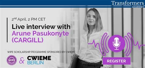 Wipe Programme Arune Pasukonyte Unveils Exciting Projects In A Live Interview