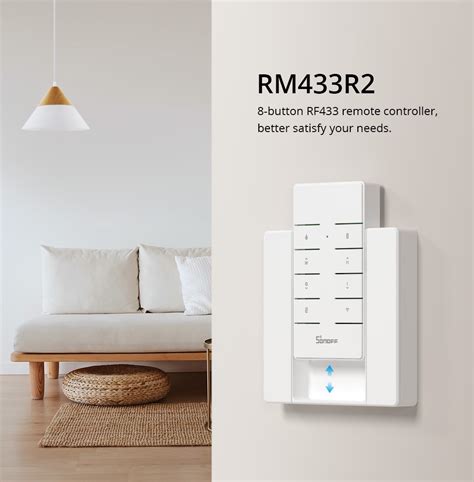 SONOFF RM R MHz Remote Control Button RF Remote Control One Key Pairing Work With Sonoff